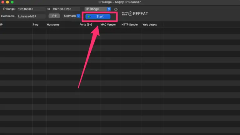Start the scan. The tool will analyze all devices connected to your ...